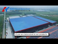 ISO9001 Estruturas de aço leve pré-fabricadas Edifícios Construção Metal Workshop Sheds
