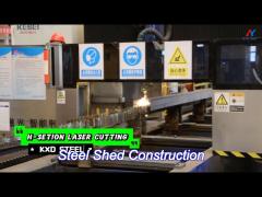 customizable steel shed construction prefabricated steel structure warehouse building