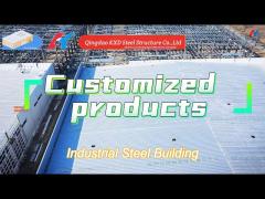 prefabricated industrial steel building h section steel structure building warehouse