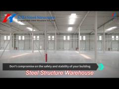 prefabricated heavy steel structure workshop steel framed construction storage shed