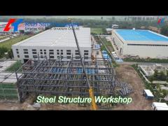 industrial steel frame structure construction