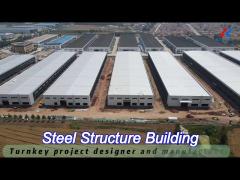 Pre-engineered Steel Structure Warehouse with Q355B/Q235B Frame