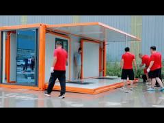 Movable Expandable Modular Shipping Container Homes Folding Prefabricated