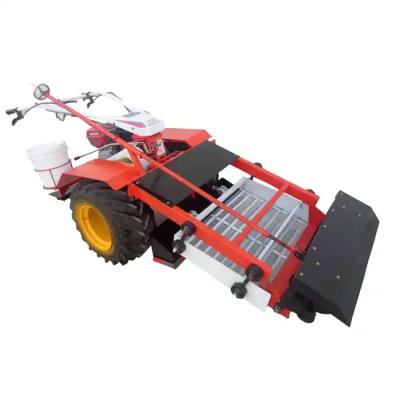 China HANDSOMER 800 self-propelled Walk Behind Reciprocating Vibrating Screen Beach Cleaner for sale