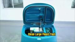 Ride-On Floor Scrubber i-D8 / i-D8A | High-Efficiency Commercial Floor Cleaning Machine by i-Scrubbe