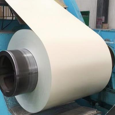 China HDP Polyester Coated Aluminum Coil Stock White Aluminum Trim Roll for sale