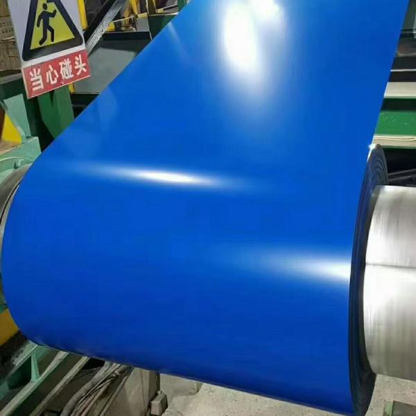 Quality Sea Blue PVDF Coated Aluminum Coil With Long Lasting Durability for sale