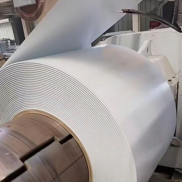 Quality 1100 Alloy Painted Aluminum Coil Smooth For ACP Enhance Your Building's Aesthetic for sale
