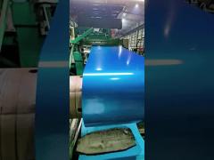600-1250mm Width Color Coated Aluminum Coil Roll With Polyester Coating 0.25mm-1.2mm