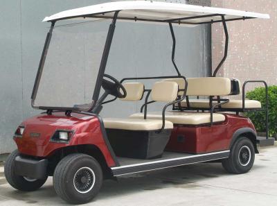 China ELECTRIC 6 SEATER GOLF CART, REAR SEATS FOLDABLE, FOR CLUB,HOTEL, RESORT, PARK.ECT for sale