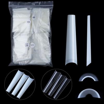 Cina 2022 New Arrivals Easy Hot Sale Ballerina Wear False Nail Tips High Quality Press On Nail Matte Nail Extra Long Tips in vendita