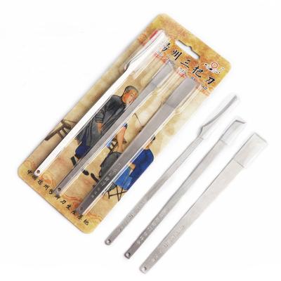 Cina New Protable Fashion Pedicure Manicure Nail Cleaner Cuticle Grooming Dead Skin Planer Beauty Pedicure Knife Foot Care Tool in vendita