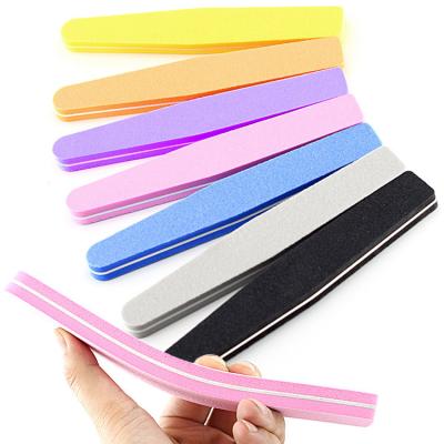 Cina Nail Polish Beauty Nail Tools Different Shapes Durable Customized Abrasive Finger Custom Nail File Wholesale in vendita