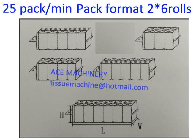 Automatic toilet roll bundle packing machine