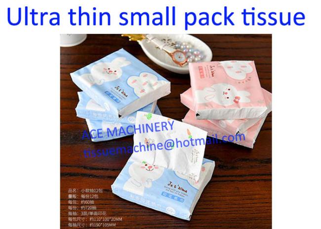 facial tissue poly bag PACKING machine