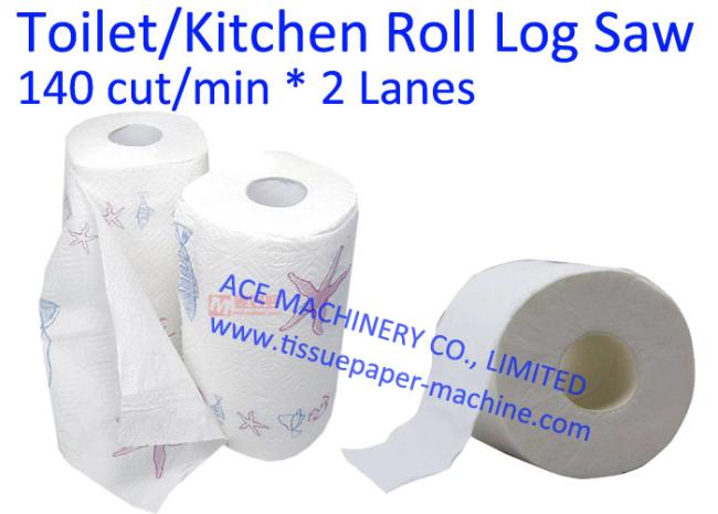 High Speed Logsaw For Tissue Paper