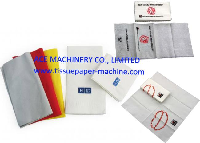 Two Lanes Dinner Napkin Machine