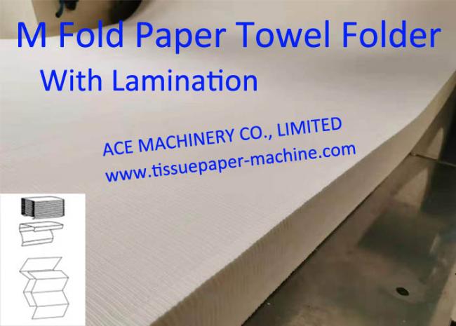 M Fold Interfold Paper Towel Machine