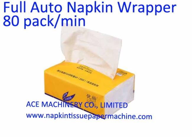automatic napkin tissue packing machine