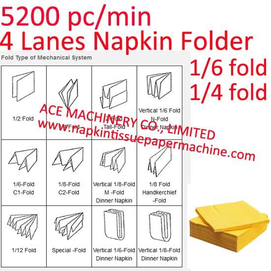 napkin manufacturing machine