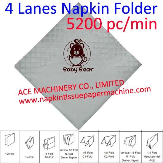 lunch napkin machine