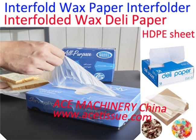 deli paper interfolding machine