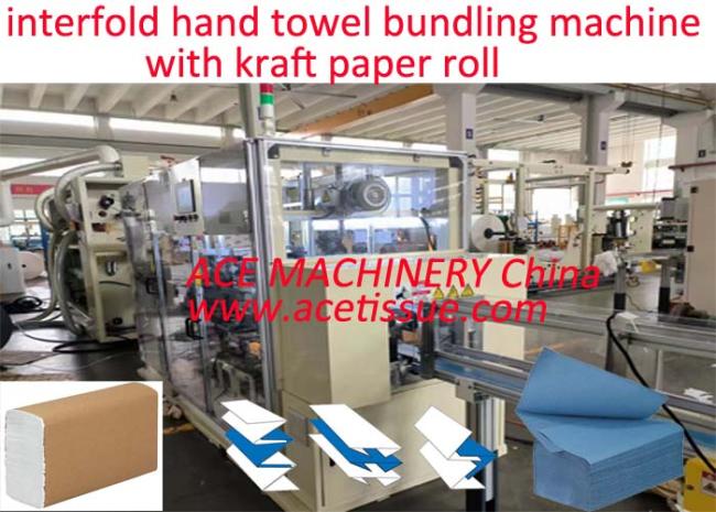 Automatic Z Fold Paper Towel Sleeve Bundle Machine