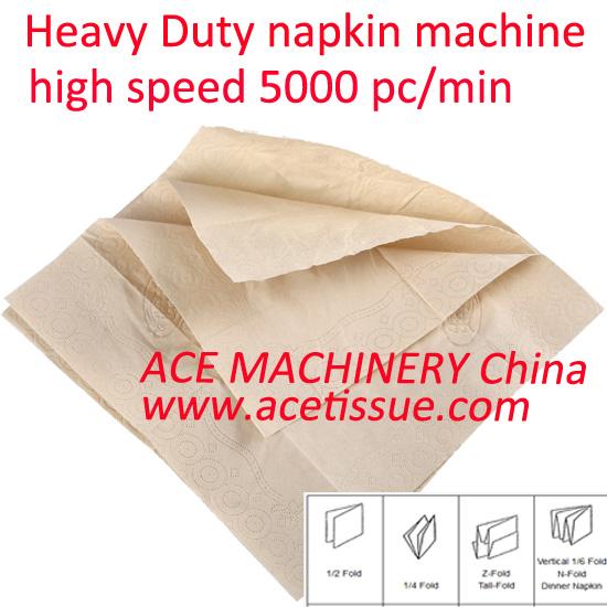 4 lines paper napkin machine