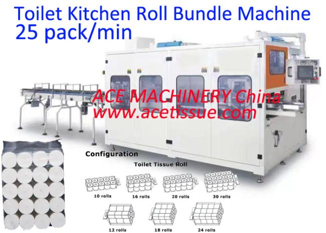 Toilet Roll Bundle Packing Machine