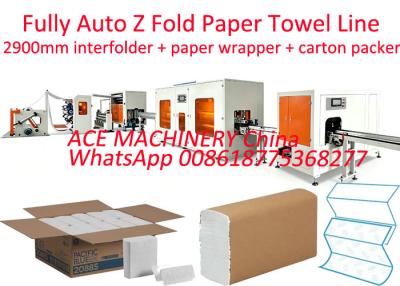 China Anti rust Paint Treatment Single fold paper towel machine engineered Paper Mill delivering folding and enhanced durability for sale