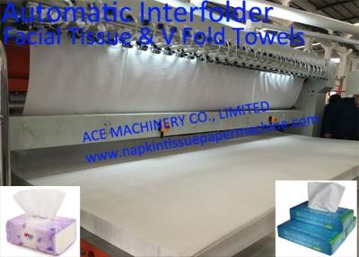 China Facial Tissue Converting Machine With Fully Automatic Tissue Paper Packing Machine for sale
