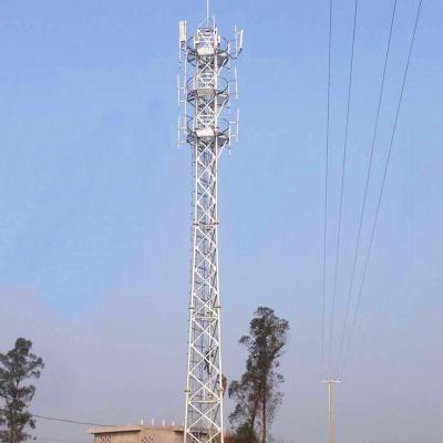 China A torre de aço 45m do móbil da antena das telecomunicações galvanizou a estrutura tubular à venda