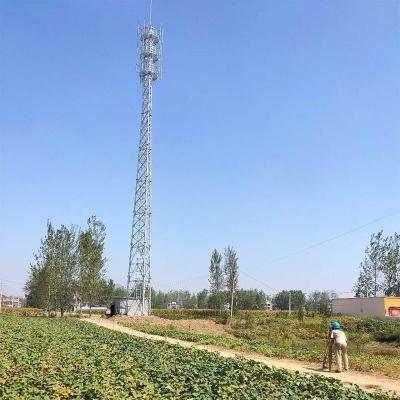 China a torre de comunicação sem fio de 30m galvanizou a telecomunicação de pintura de aço à venda