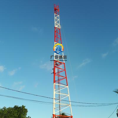 Cina Torre di trasmissione del segnale cellulare BTS Acciaio Quattro gambe Mastello reticolare in vendita