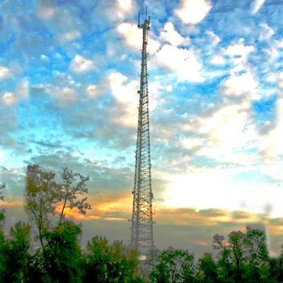 Cina Il supporto di auto ha galvanizzato il pilone e l'albero d'acciaio di isolato della torre di comunicazione su mezzi mobili 5G in vendita