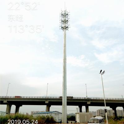 Cina Acciaio Galvanizzato Autoportante Mast Rattice GSM BTS Telecomunicazioni Torre 55m in vendita