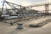 Quality HDG 3 Or 4 Legs Lattice Angle Triangular Antenna Tower 60 Degree for sale