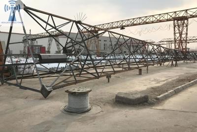 China HDG 3 Or 4 Legs Lattice Angle Triangular Antenna Tower 60 Degree for sale
