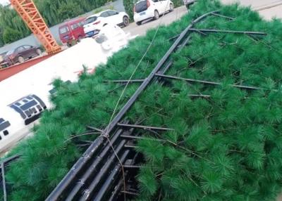 China 0-200m Camouflaged Fake Pine Tree Cell Tower HDG Monopole For Communication for sale