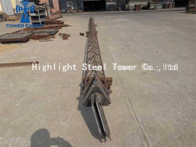 China Heavy Duty Telescopic Guyed Wire Tower For Telecommunication And Transmission Line for sale