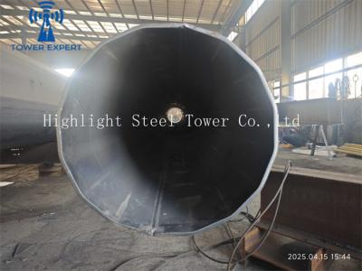 China Transmission Galvanized Steel Monopole Communication Tower Bolt Connection for sale
