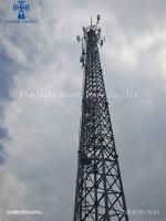 Quality 3 Or 4 Leg Angular And Tubular Designs Self Supporting Lattice Tower Hot Dip for sale