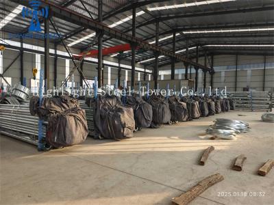 China Hybrid Lattice Tubular Tower  ANSI TIA222G H And European Standards For Telecom Electric Pipe Tower for sale