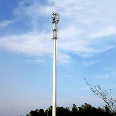 Cina radio Palo elettrico tubolare d'acciaio di 4G 5G GSM CDMA FM 35m Q235 in vendita