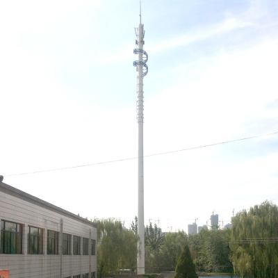 Cina la piattaforma 3 Palo tubolare d'acciaio CDMA di 15m ha galvanizzato le torri d'acciaio in vendita