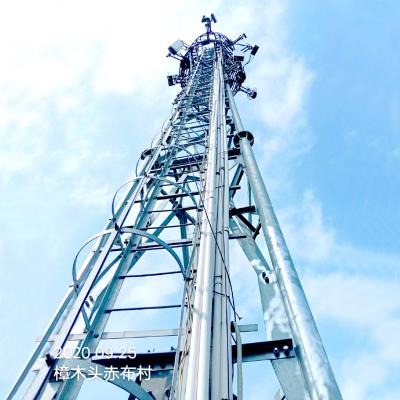 Cina Torre di trasmissione del segnale cellulare BTS Acciaio Quattro gambe Mastello reticolare in vendita