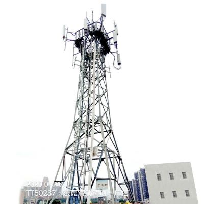 Cina torri di Pali dell'antenna del tetto della torre di comunicazione di microonda di 5m 20m Q235 in vendita