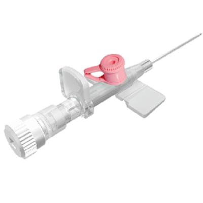 China Medical Butterfly Type 18G 20G 22G 24G Intravenous Catheter Iv Cannula With Injection Port for sale