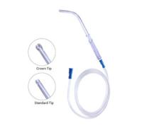 China Yankauer Handle Suction Connecting Tube Disposable Plain Tip With Vent for sale