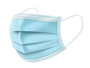 China 17.5x9.5cm 100 Pakket wegwerpmaskers met elastische oorlus 3 Ply ademend en comfortabel voor luchtvervuiling Te koop